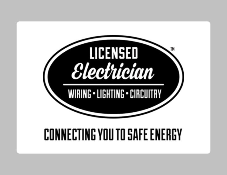 Decal (Large) Licensed Electrician - PHCEid | PHCEid Promotional